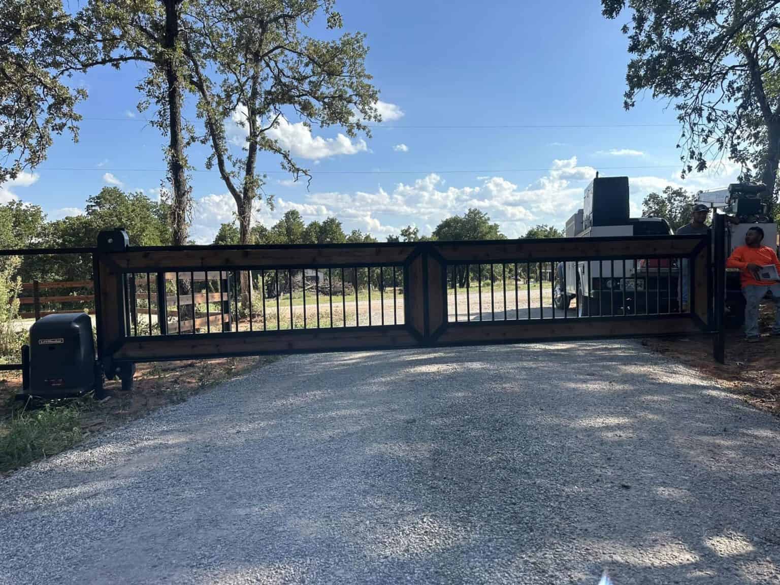 Driveway Motorized Gate OKC | Secure & Reliable Installation - Call Now!